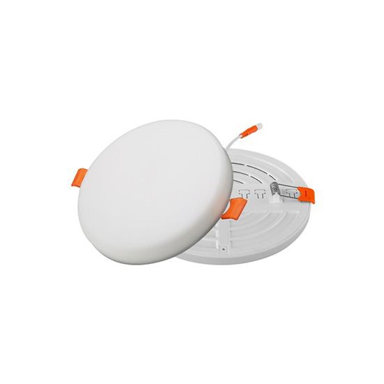 White Inside Movable LED Plastic Panel Light 20W 10CM - Vetro 24227