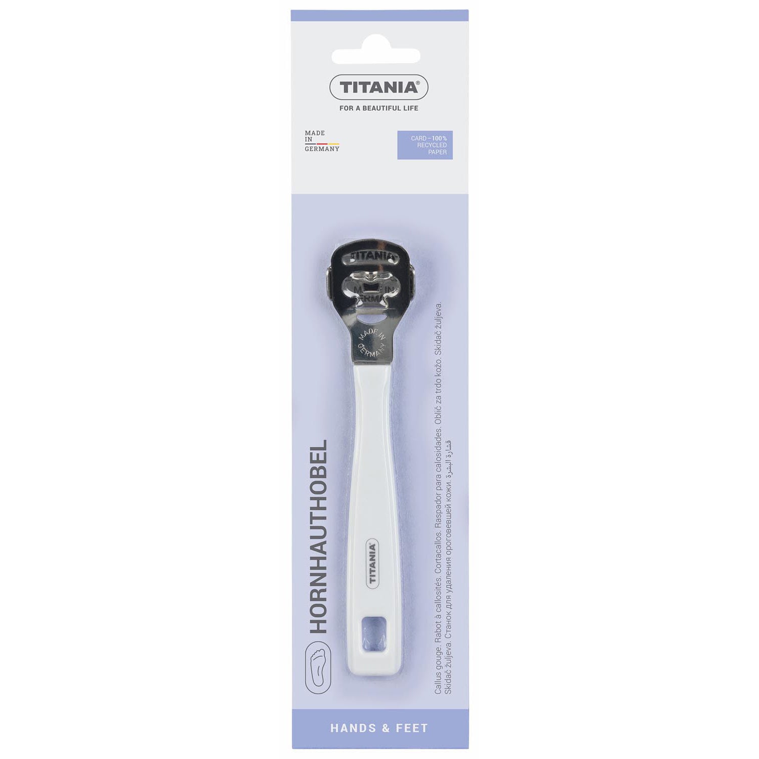 Titania Essentials Corn Cutter for Feet – Model 3035