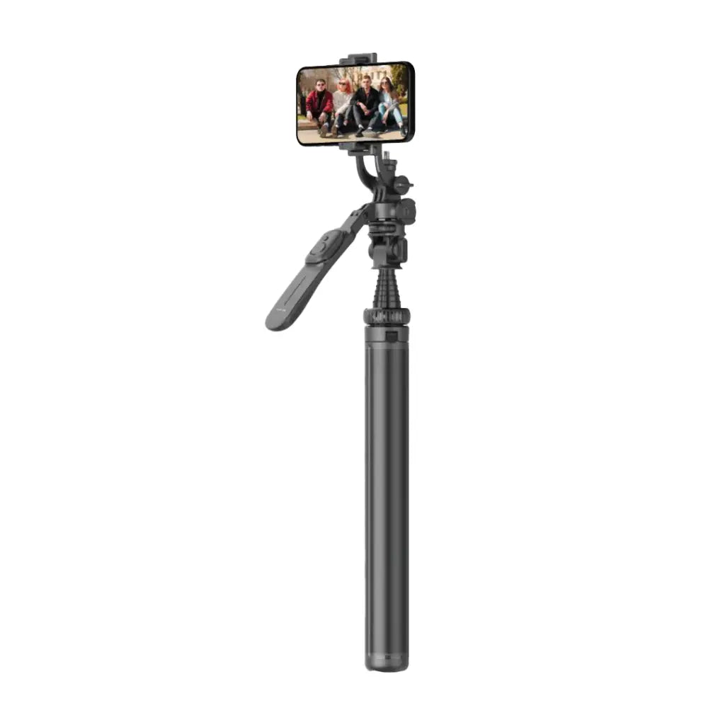 Green Lion 2M Extendable Tripod Selfie Stick – Black