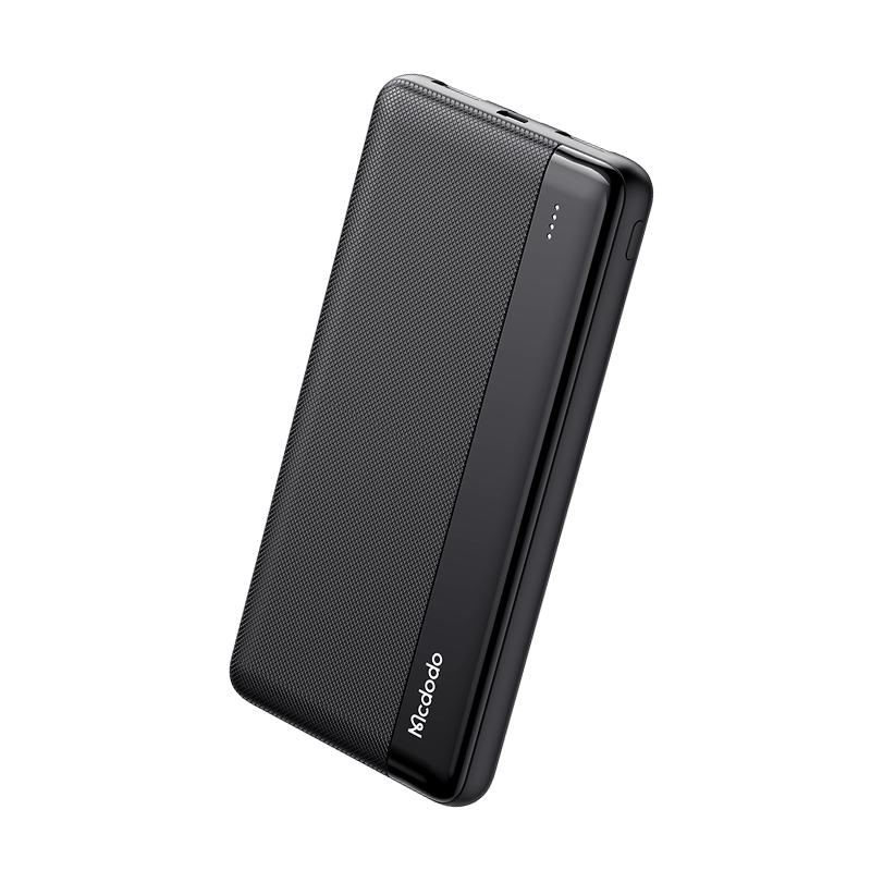 Mcdodo 10000mAh Dual USB Port Powerbank Mig Series - Black