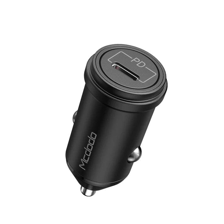Mcdodo 20W PD Fast Car Charger Ultra Fast Charging - Black