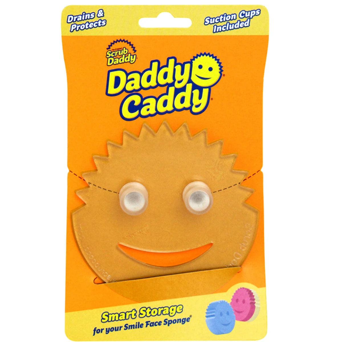 Scrub Daddy Daddy Caddy - Sponge Holder with Suction Cups