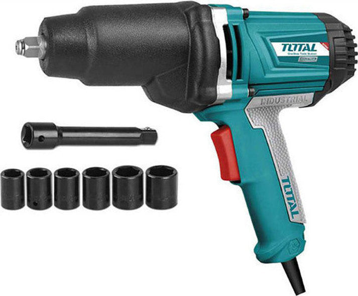TOTAL 1050W Impact Wrench 550Nm Torque for Heavy-Duty Use
