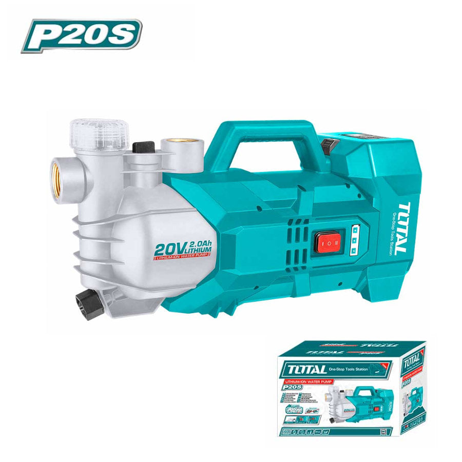 TOTAL 20V Cordless Water Pump Powerful & Portable