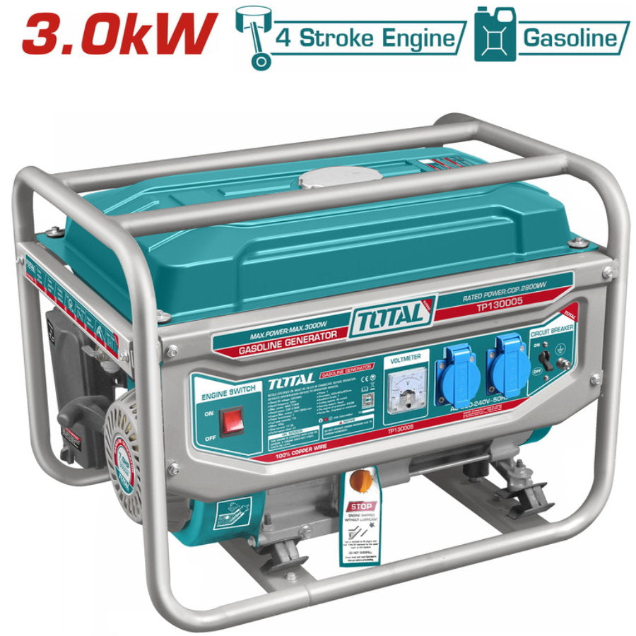 Total 3KW Gasoline Generator Reliable Power for Any Need