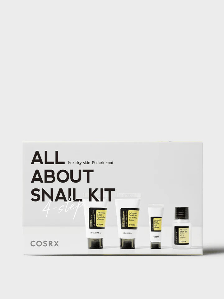 COSRX Snail Kit – 4-Step Set for Skin Repair & Hydration