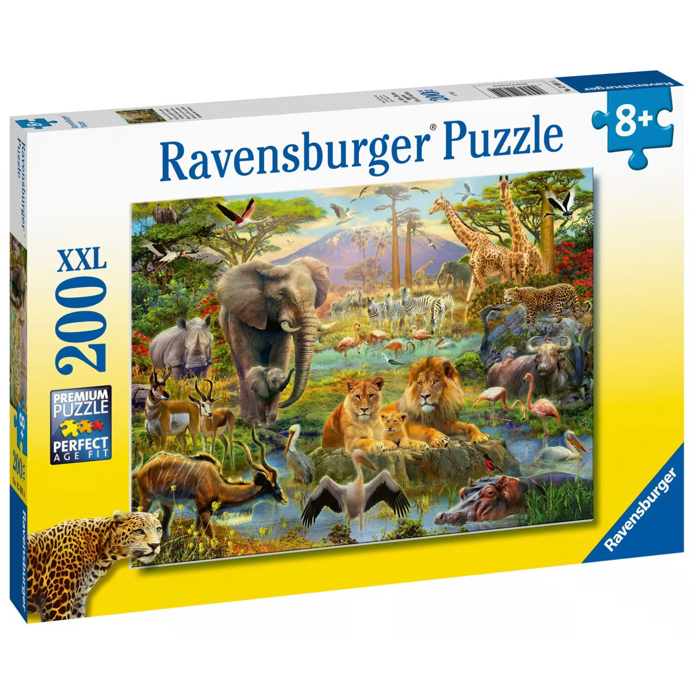 Ravensburger Animals Of The Savanna XXL 200Pc Jigsaw Puzzle | Premium ...