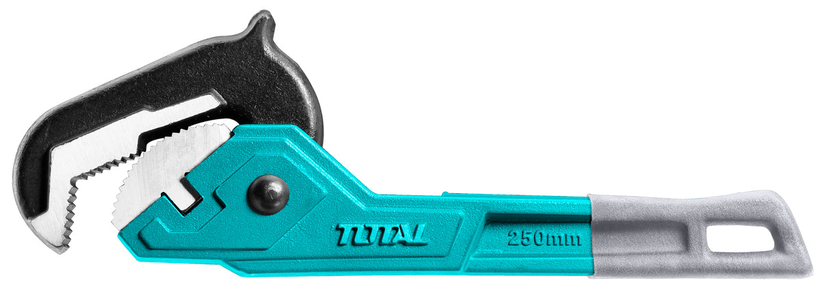 Total 10" Self-Adjusting Pipe Wrench – Durable & Strong