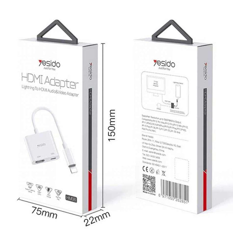 Yesido HM06 lightning iPhone To HDMI Adapter