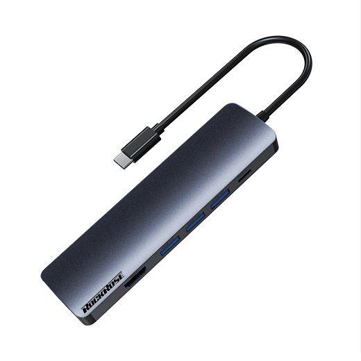 ROCKROSE Infinity 08 Docking Station USB C 8 Ports 60W Fast