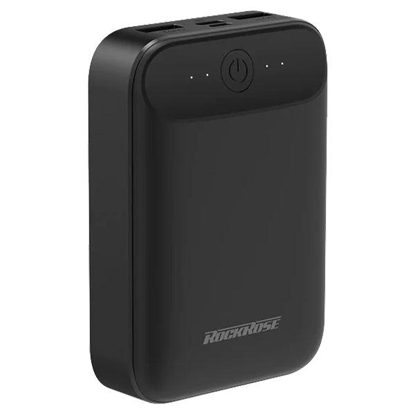 RockRose Ebony 10 Portable 10000mAh Compact Power Bank