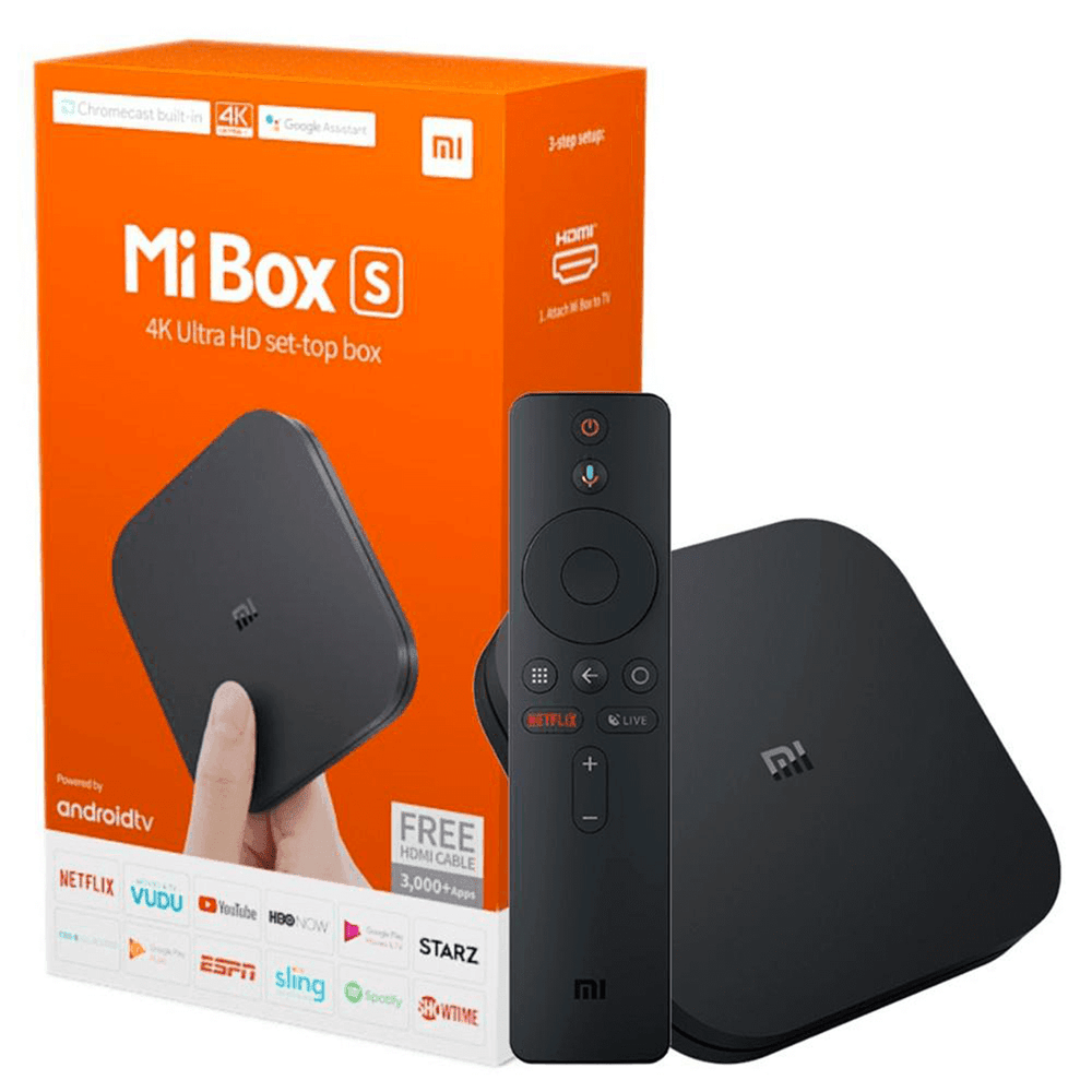 MI Box 4K - Streaming Media Player Google Assistant & Chromecast built
